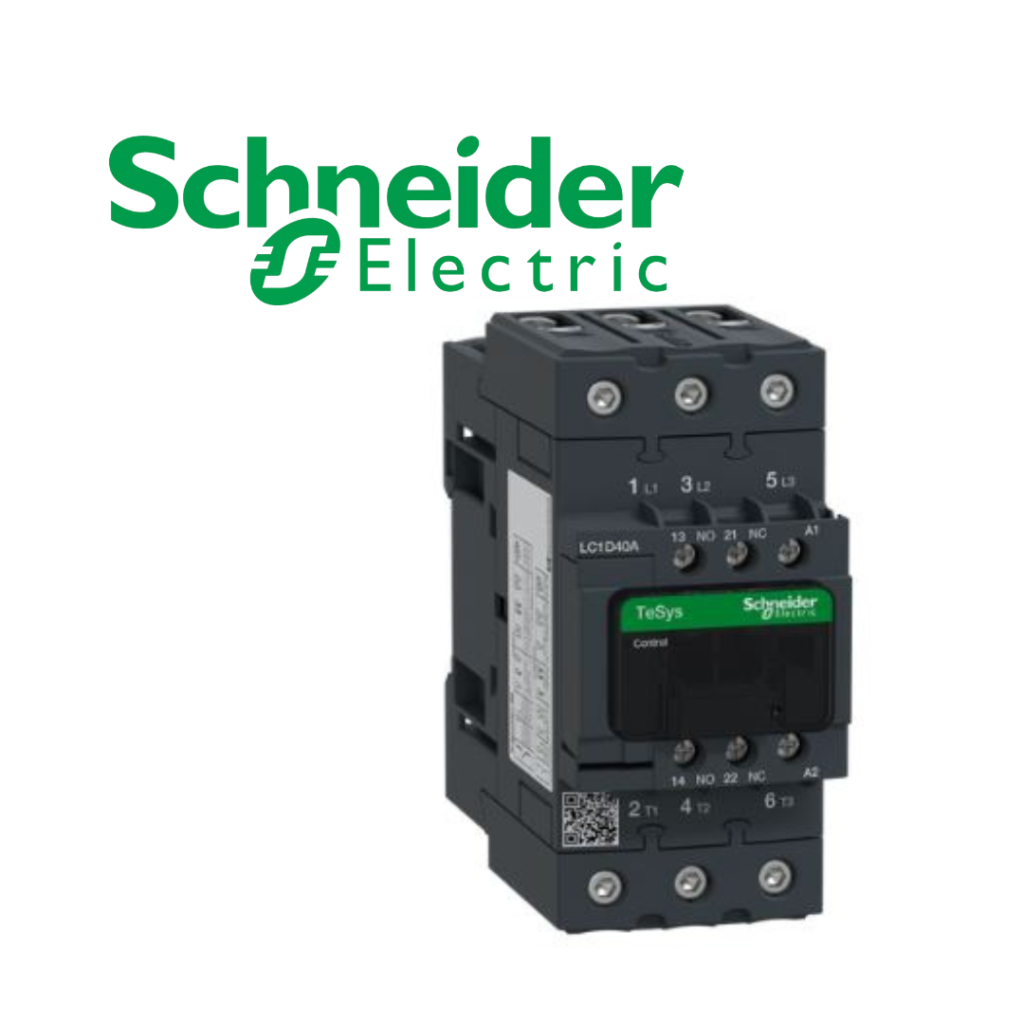SCHNEIDER Contacteur TeSys 3P 40A bobine 230Vca LC1D40AP7 – Nova ...