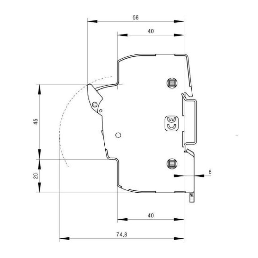 ABB PORTE FUSIBLE 10X38 2P 32A – Nova Business Company
