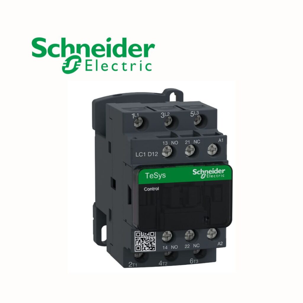 SCHNEIDER Contacteur TeSys 3P 12A bobine 48Vca 50/60 LC1D12E7 – Nova ...